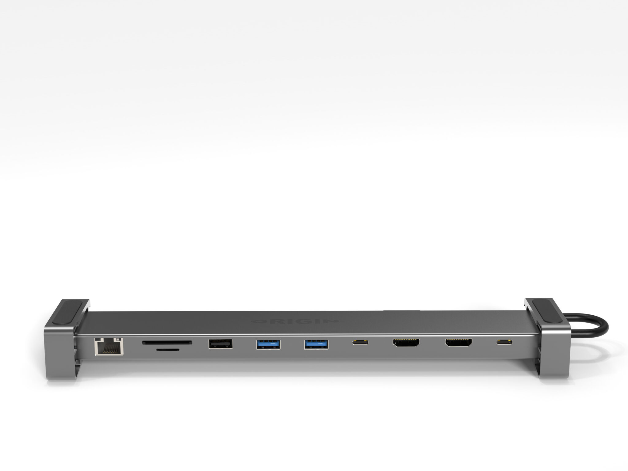 Origin Storage Travel Dock USB C 10in1 Dual HDMI - Scanstation Computers