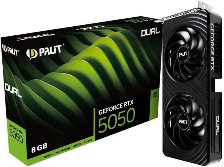 Palit 8GB GeForce RTX 5050 Dual HDMI/DP3